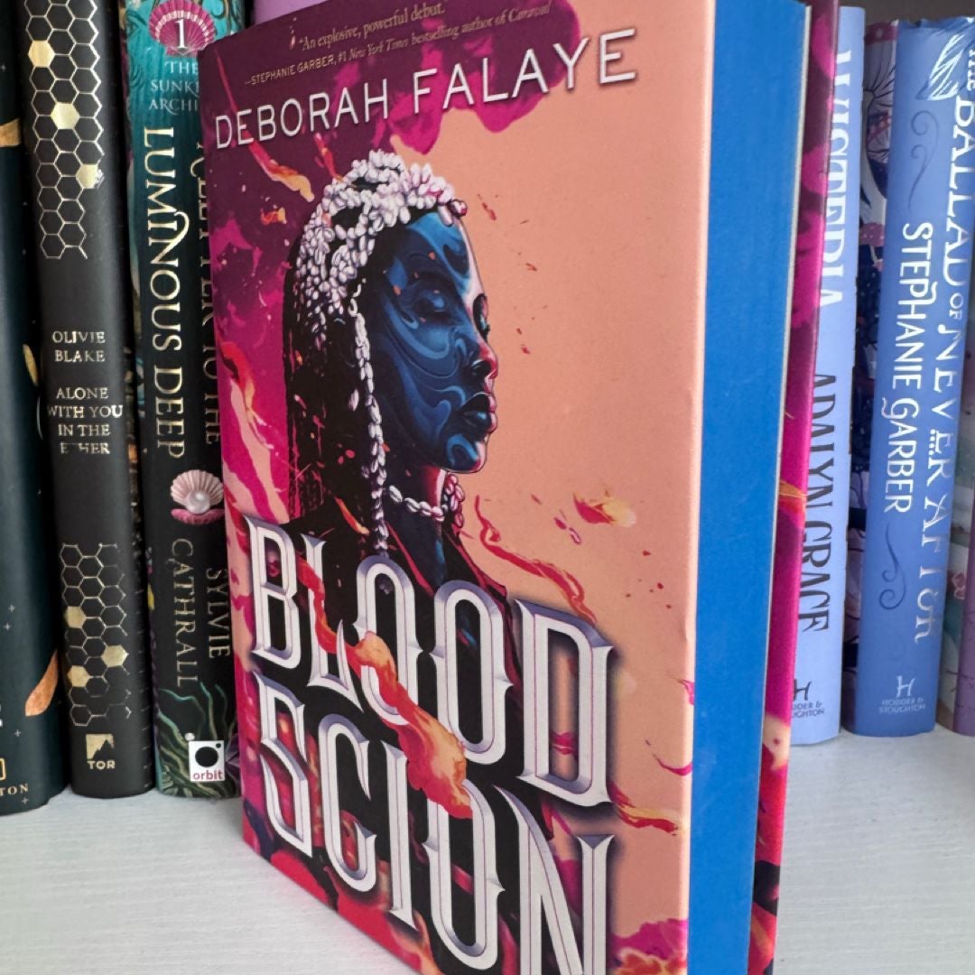 Blood Scion fairyloot edition by Deborah Falaye, Hardcover | Pangobooks