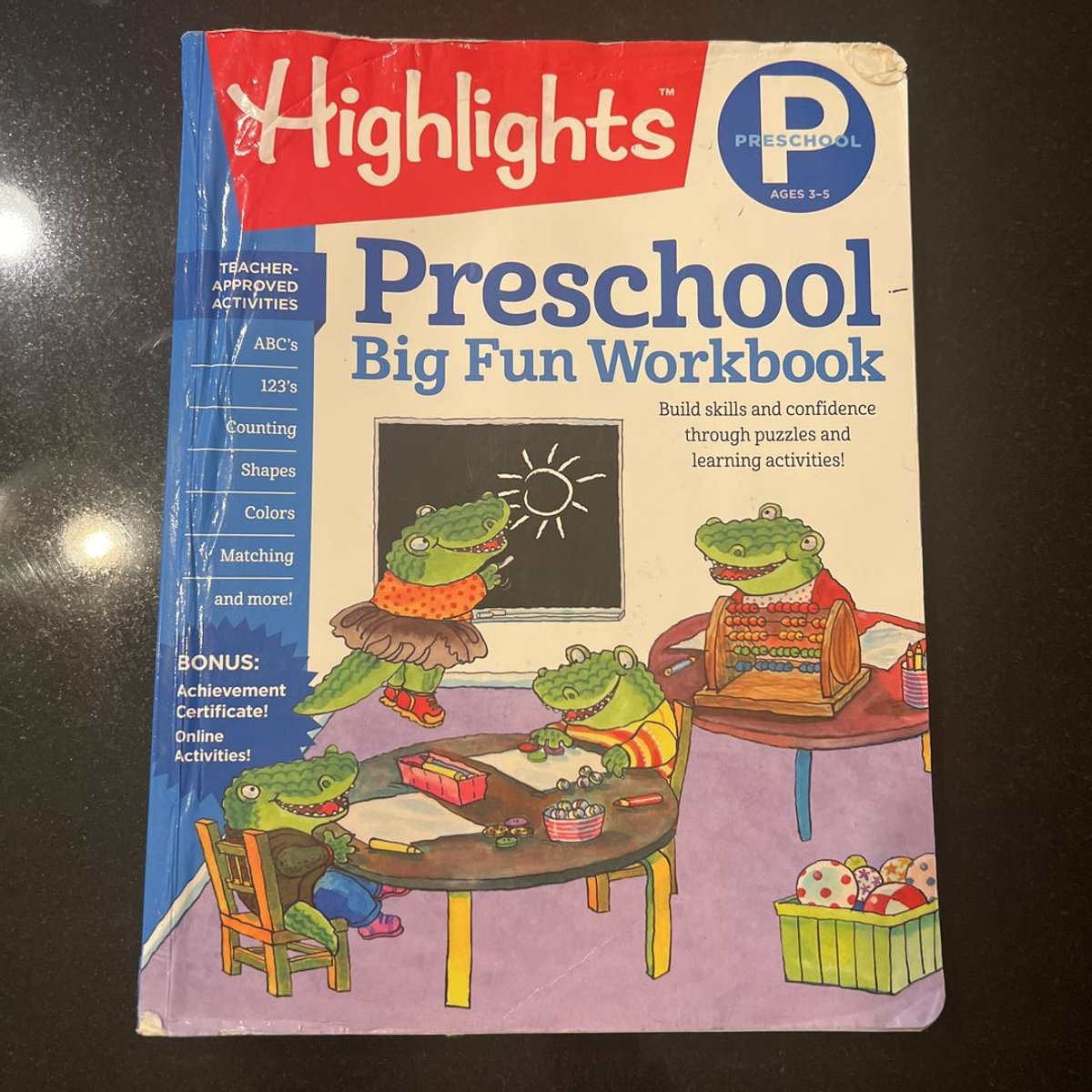 Preschool Big Fun Workbook by Highlights Learning