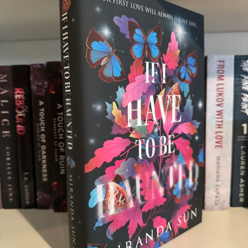 Fairyloot If I Have to be Haunted by Miranda Sun, Hardcover | Pangobooks