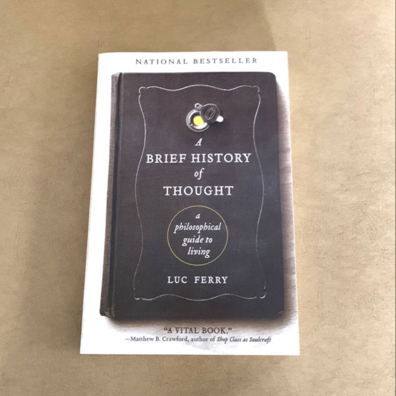 A Brief History of Thought by Luc Ferry