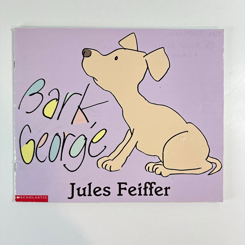 Bark, George by Jules Feiffer, Paperback | Pangobooks