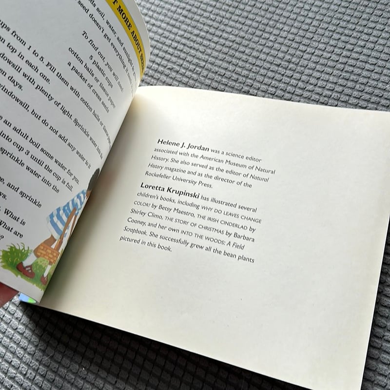 How a Seed Grows by Helene J. Jordan; Loretta Krupinski (Illustrator ...