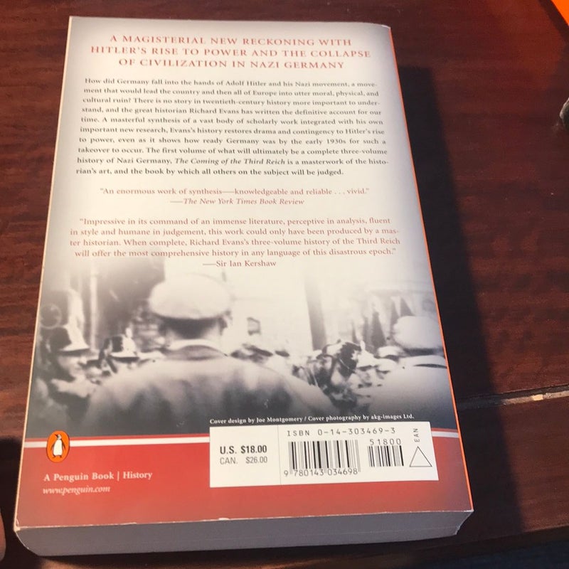 The Coming of the Third Reich by Richard A. Evans
