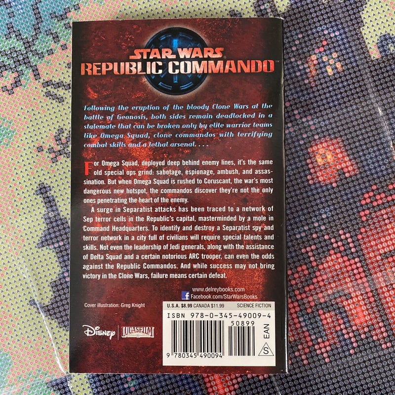 Triple Zero: Star Wars Legends (Republic Commando) by Karen Traviss ...