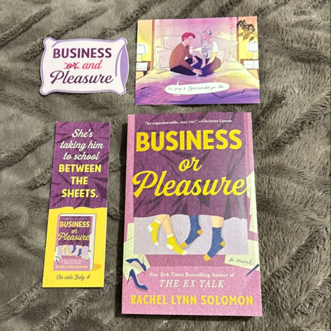 Business or Pleasure *1st Ed. 1st Print. Signed & Personalized* by ...
