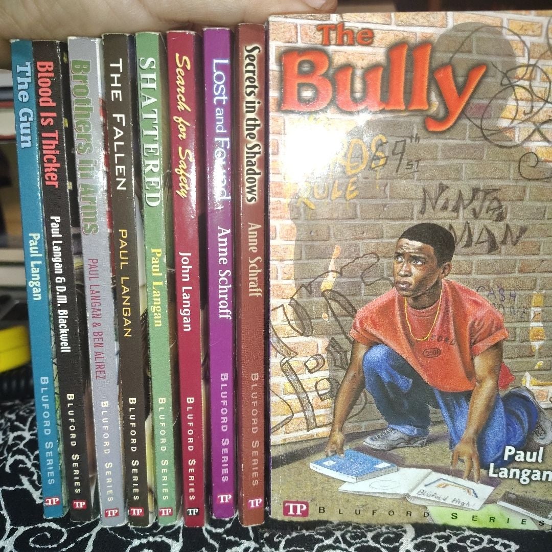 The Bluford Series lot of 9 by Anne Schraff & Paul Langan, Paperback ...