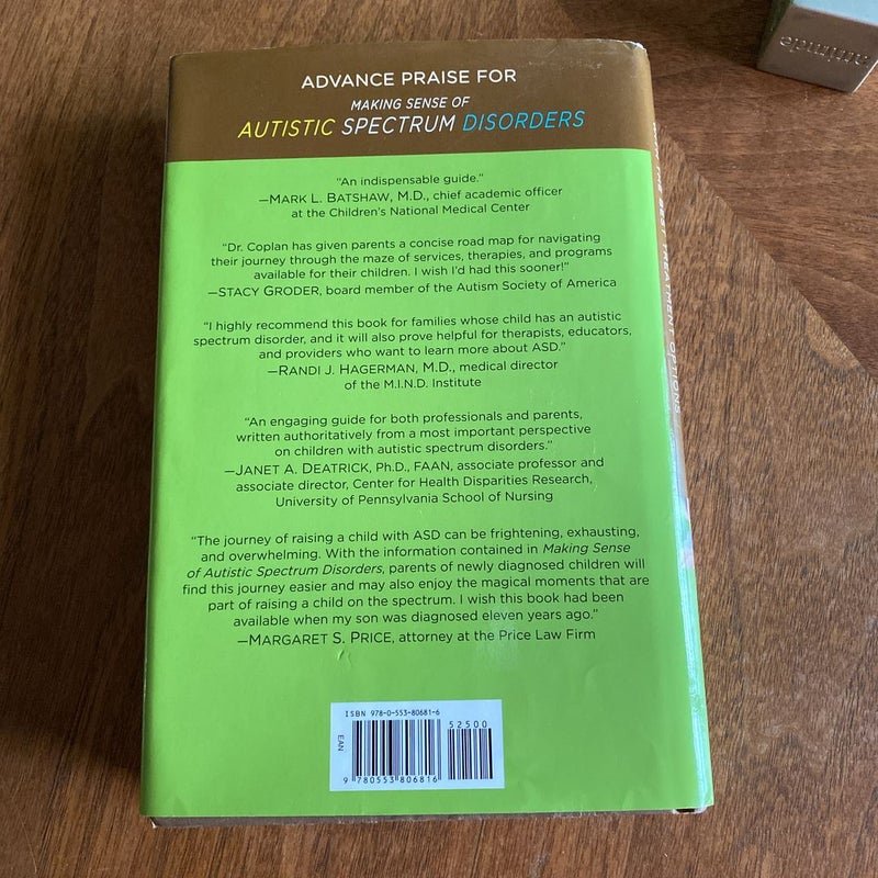 Making Sense of Autistic Spectrum Disorders by James Coplan, Hardcover ...