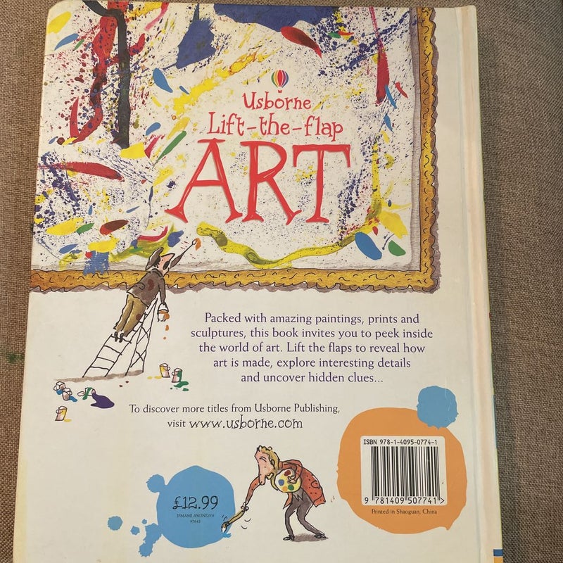 Lift-The-flap Art by Rosie Dickins, Hardcover | Pangobooks