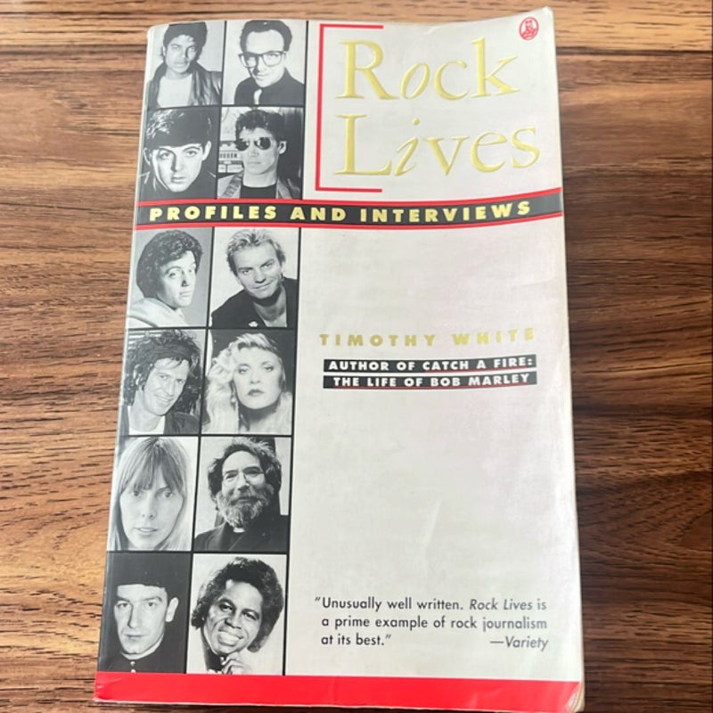 Rock Lives by Timothy White
