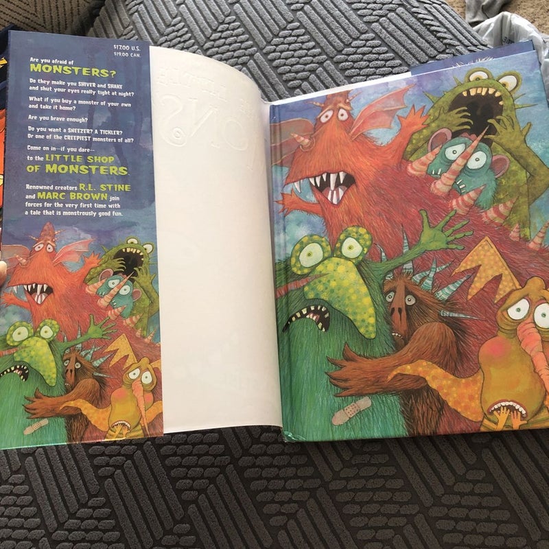The Little Shop of Monsters by R. L. Stine, Hardcover | Pangobooks