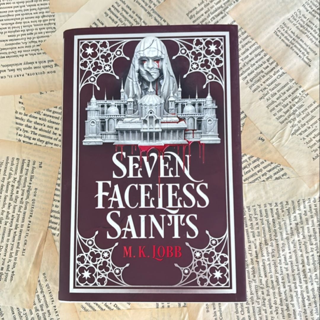 Seven Faceless Saints - FAIRYLOOT by M. K. Lobb, Hardcover | Pangobooks