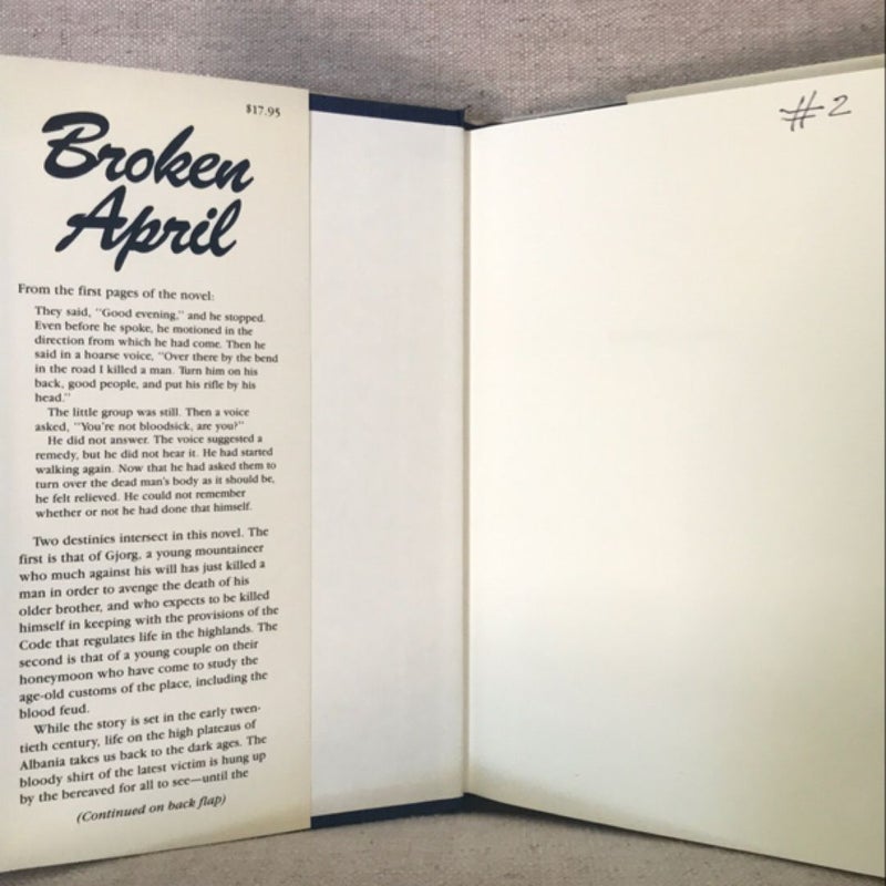 Broken April by Ismail Kadare, Hardcover | Pangobooks