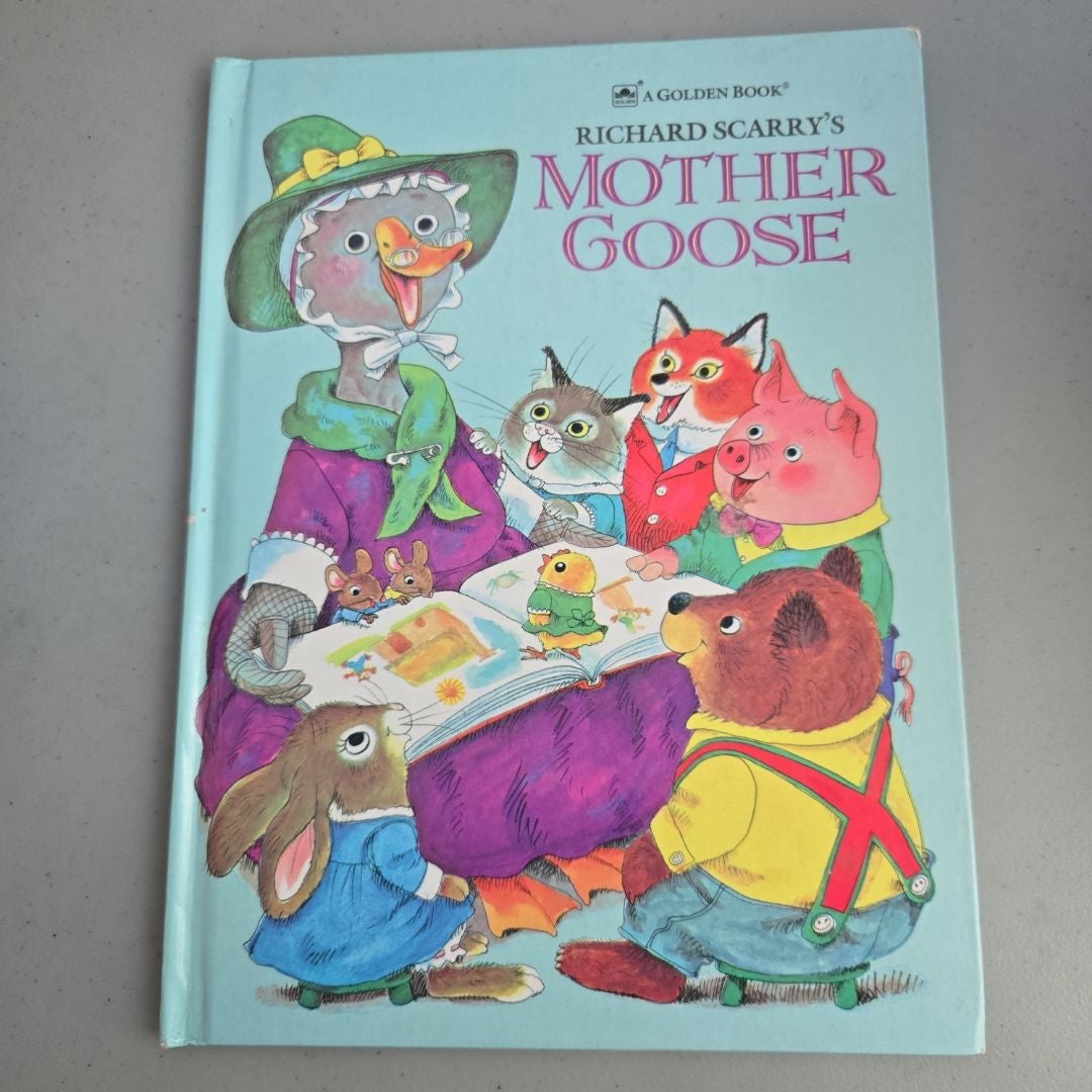 Richard Scarry's Mother Goose by Richard Scarry, Hardcover | Pangobooks