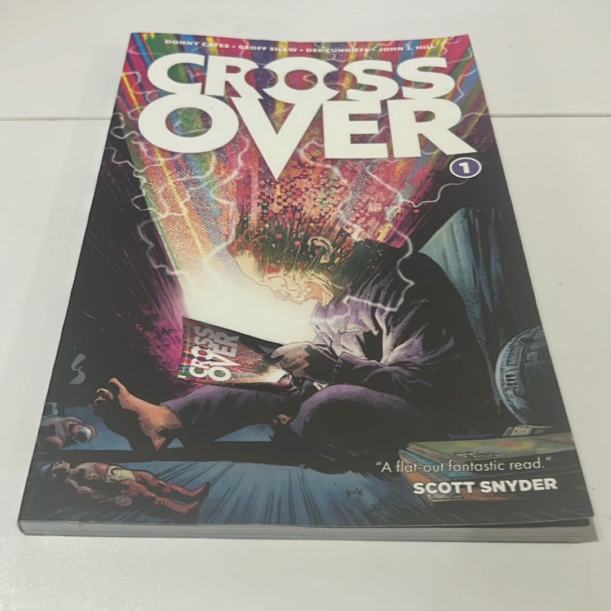 Crossover, Volume 1 by Donny Cates, Geoff Shaw, Dee Cunniffe, John J. Hill