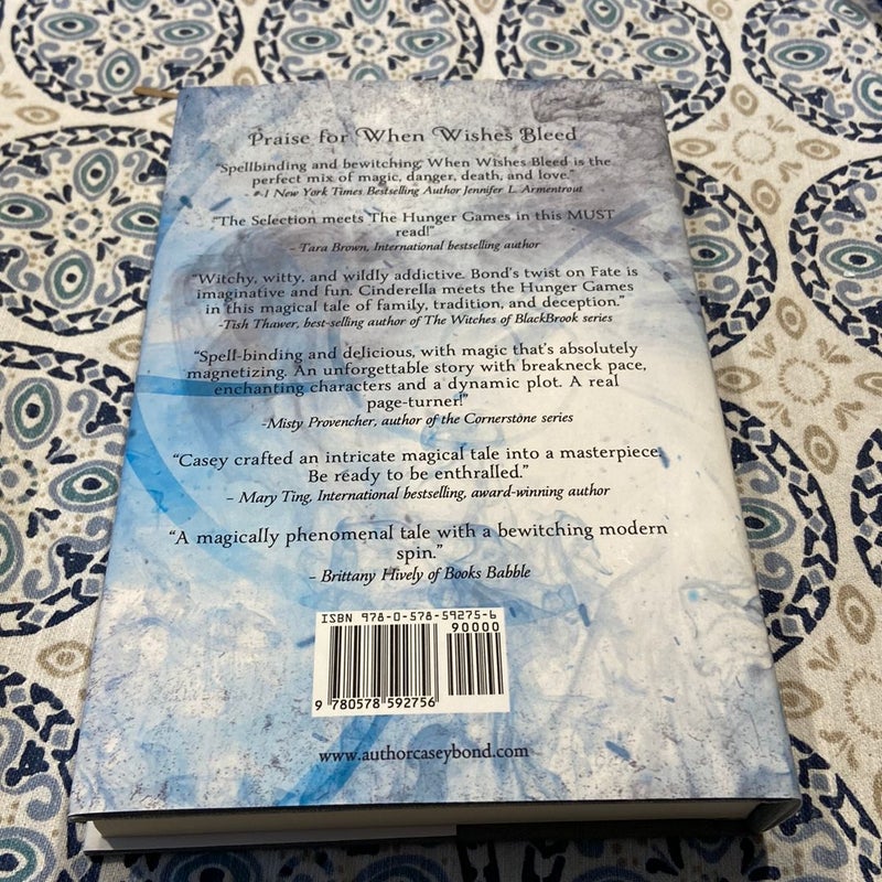 When Wishes Bleed by Casey L. Bond, Hardcover | Pangobooks