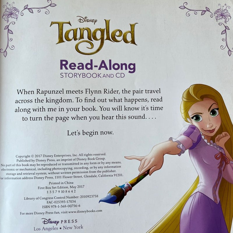 Disney Princess Read-Along Storybook and CD Boxed Set by Disney Books ...