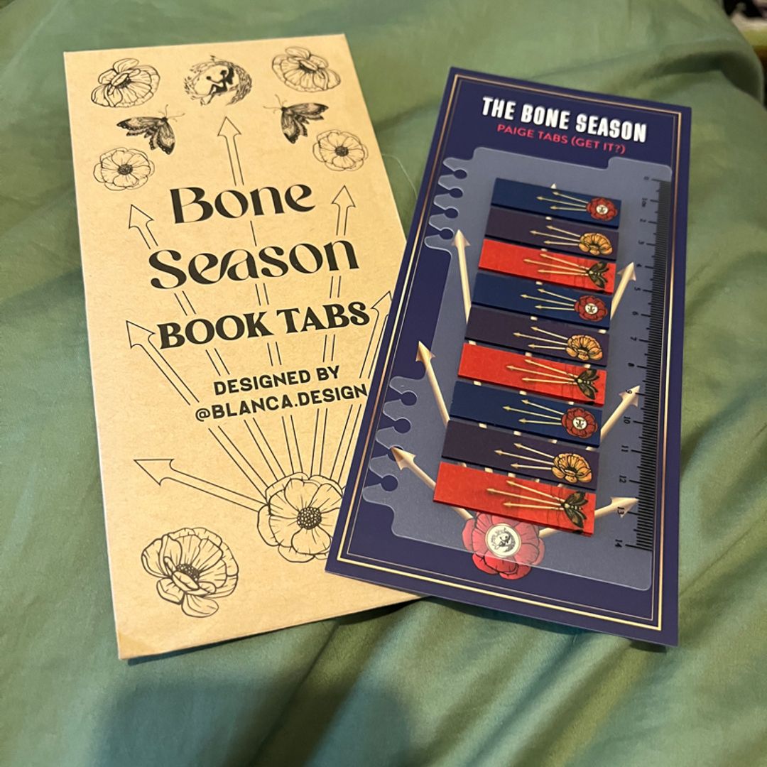 Bone Season Book Tabs by Samantha Shannon, Paperback | Pangobooks