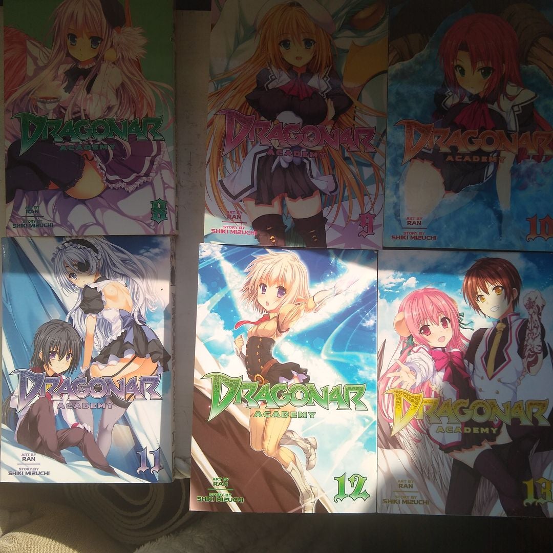 Dragonar Academy, Volumes 8-13 by Ran and Shiki Mizuchi, Paperback ...