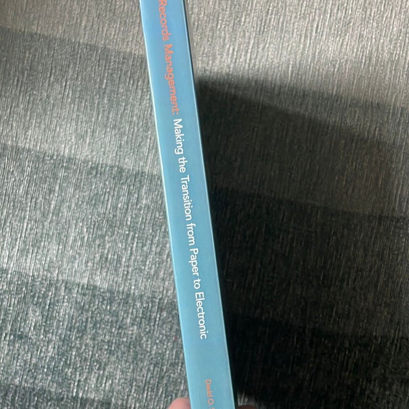 Records Management by David O. Stephens, Paperback | Pangobooks