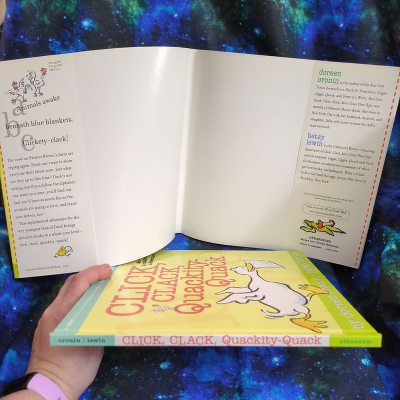 Click, Clack, Quackity-Quack by Doreen Cronin, Hardcover | Pangobooks