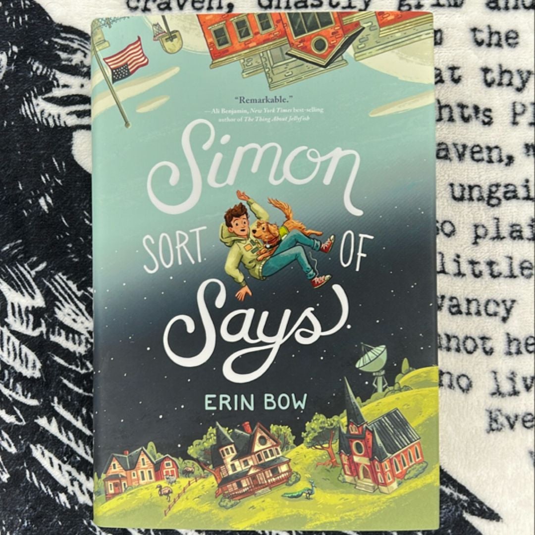 Simon Sort of Says by Erin Bow, Paperback | Pangobooks