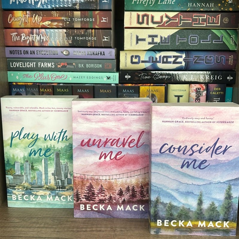 Playing for Keeps series (Consider Me, Play with Me, Unravel Me) by ...