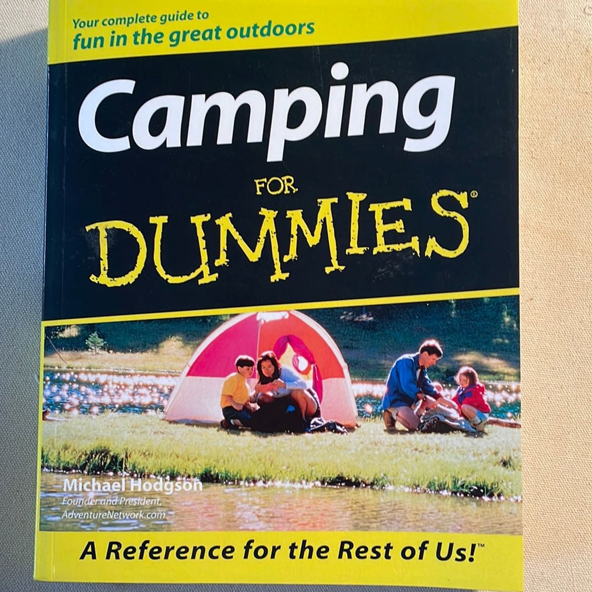 Camping for Dummies by Michael Hodgson