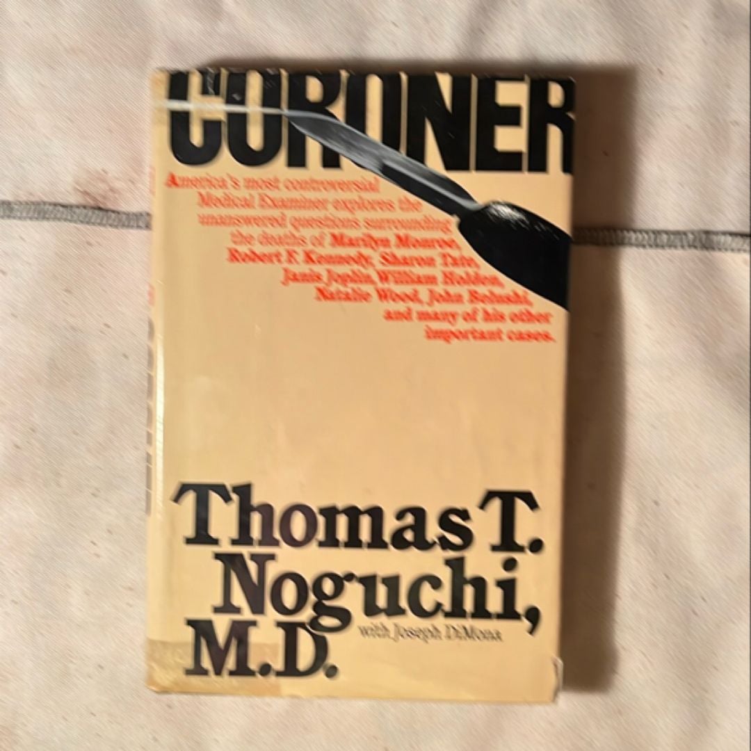 Coroner by Thomas T. Noguchi; Joseph DiMona, Hardcover | Pangobooks