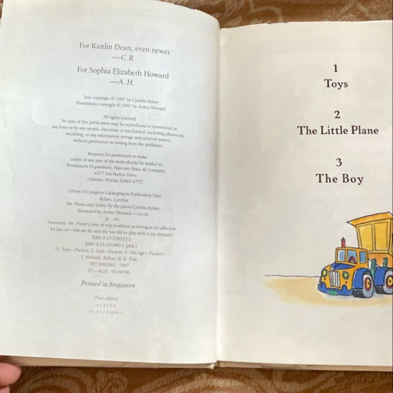 Mr. Putter and Tabby Fly the Plane by Cynthia Rylant; Arthur Howard ...
