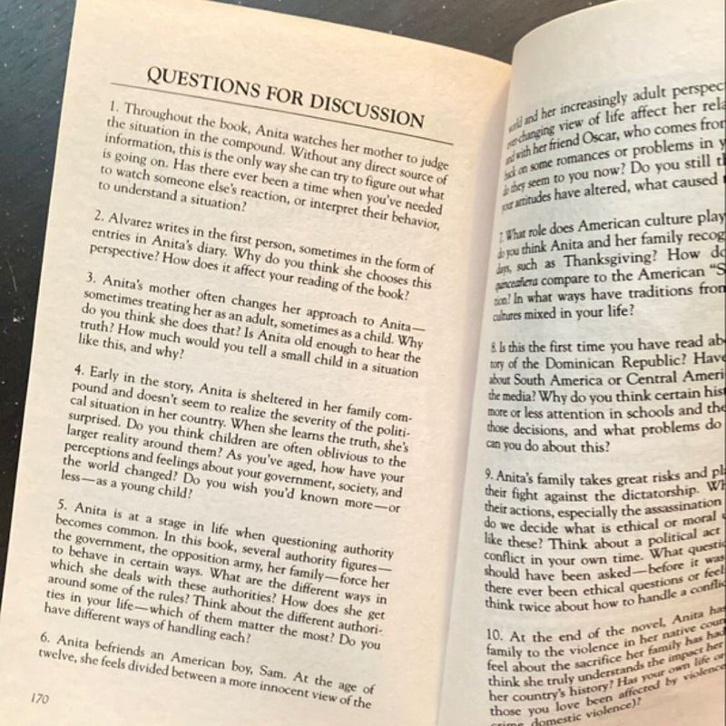 Before We Were Free by Julia Alvarez