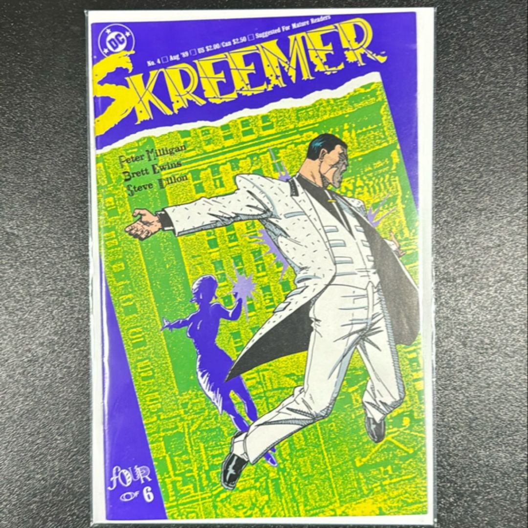 Skreemer # 4 of 6 August 1989 DC Comics by DC Comics, Paperback ...