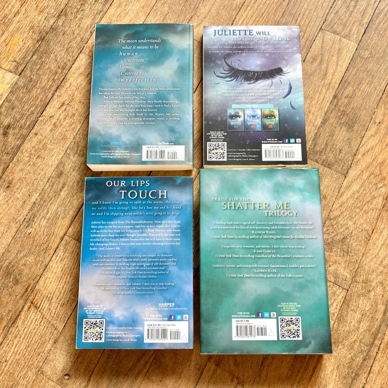 Shatter Me Series (complete series - 9 books) by Tahereh Mafi ...