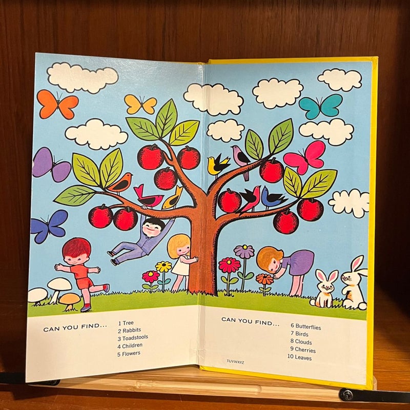 Vintage Children's Books -- A Golden Sturdy Book of Counting 1969