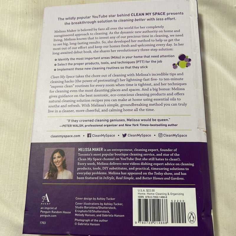 Clean My Space by Melissa Maker, Hardcover | Pangobooks