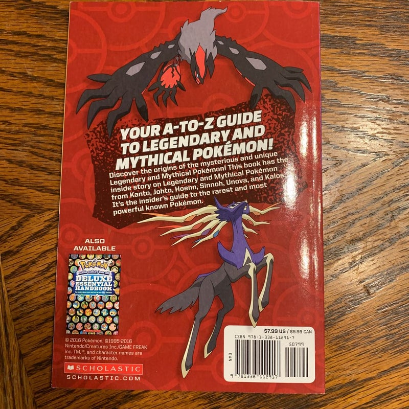 Official Guide to Mythical and Legendary Pokémon by Simcha Whitehill