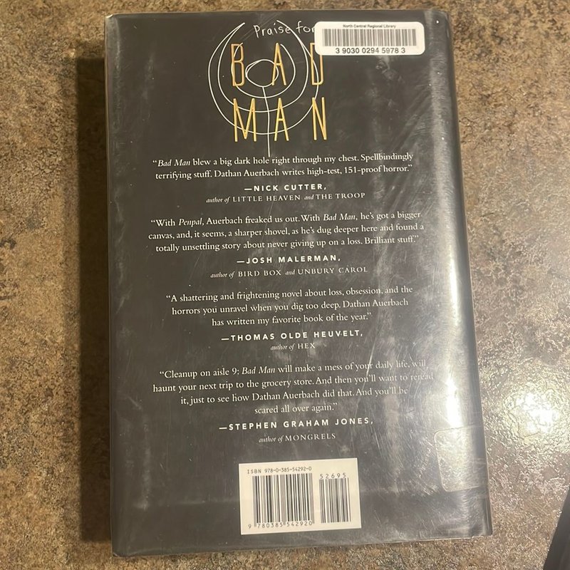 Bad Man by Dathan Auerbach, Hardcover | Pangobooks