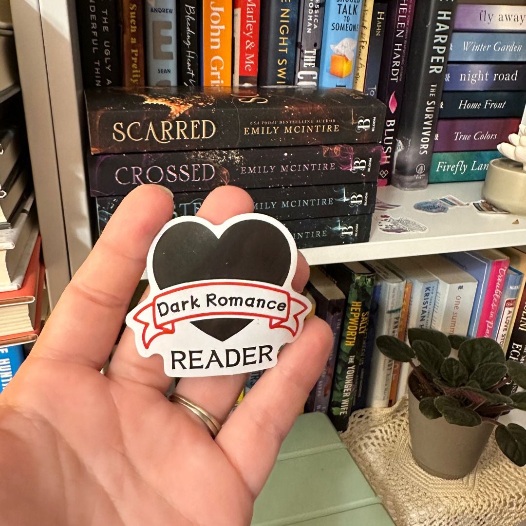 Dark romance reader sticker by Sticker, Paperback | Pangobooks