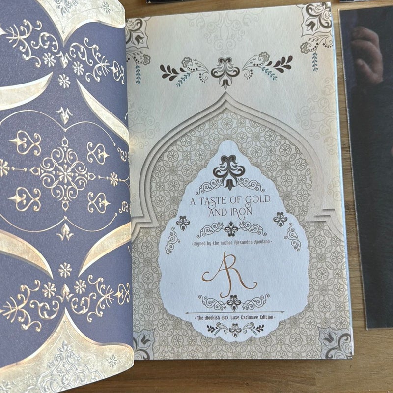 A Taste of Gold and Iron special edition by Alexandra Rowland ...