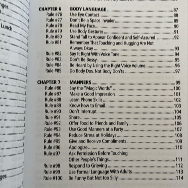 Social Rules for Kids-the Top 100 Social Rules Kids Need to Succeed by ...