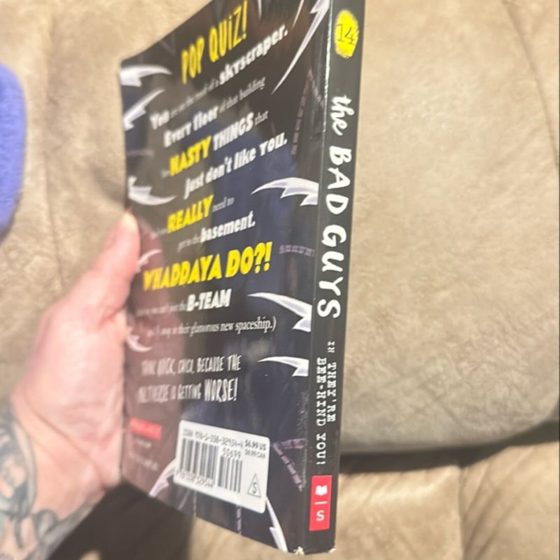 The Bad Guys in They're Bee-Hind You! by Aaron Blabey