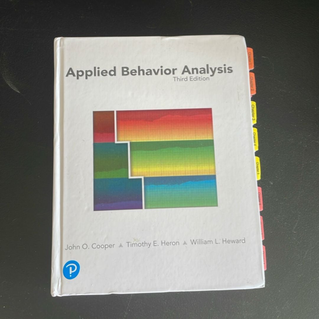 Applied Behavior Analysis, Global Edition by John Cooper, Timothy Heron, William Heward