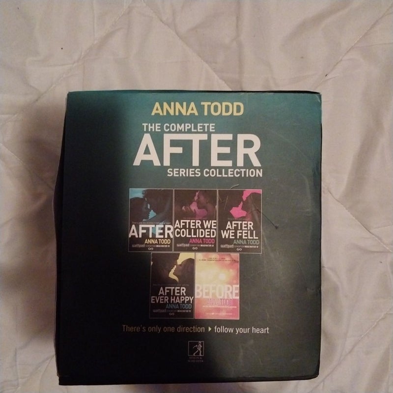 The after Series Slipcase Set by Anna Todd