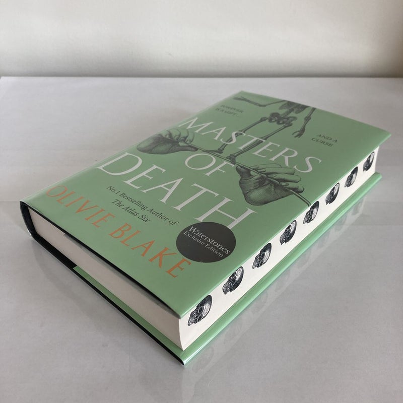 Masters of death Waterstones Exclusive Edition by Olivie Blake ...