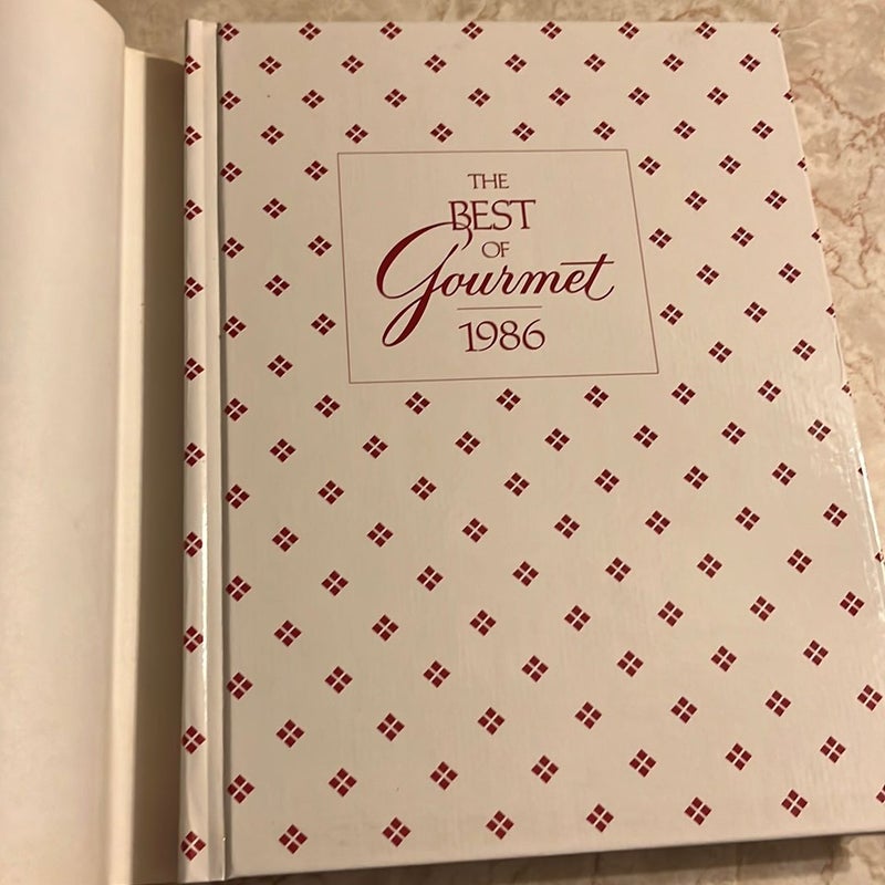 The Best of Gourmet: 1986 Edition by Editors of Gourmet Magazine ...