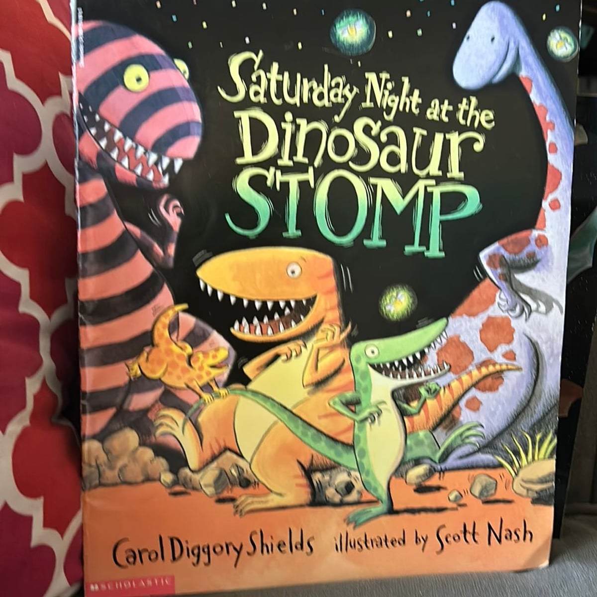 Saturday night at the dinosaur stomp by Carol Diggory shields ...