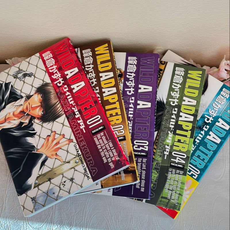 Wild Adapter 1-5 Japanese manga by Kazuya Minekura, Paperback | Pangobooks