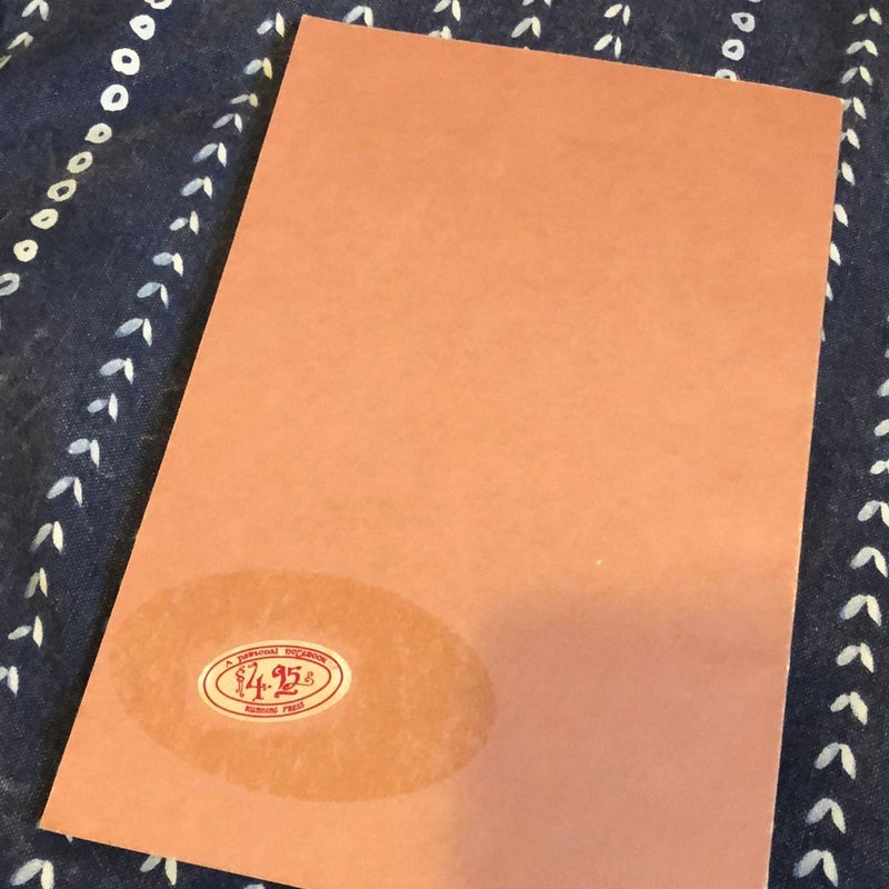 Rare Unique Vintage 1980 Women’s Notebook by Running Press, Paperback ...