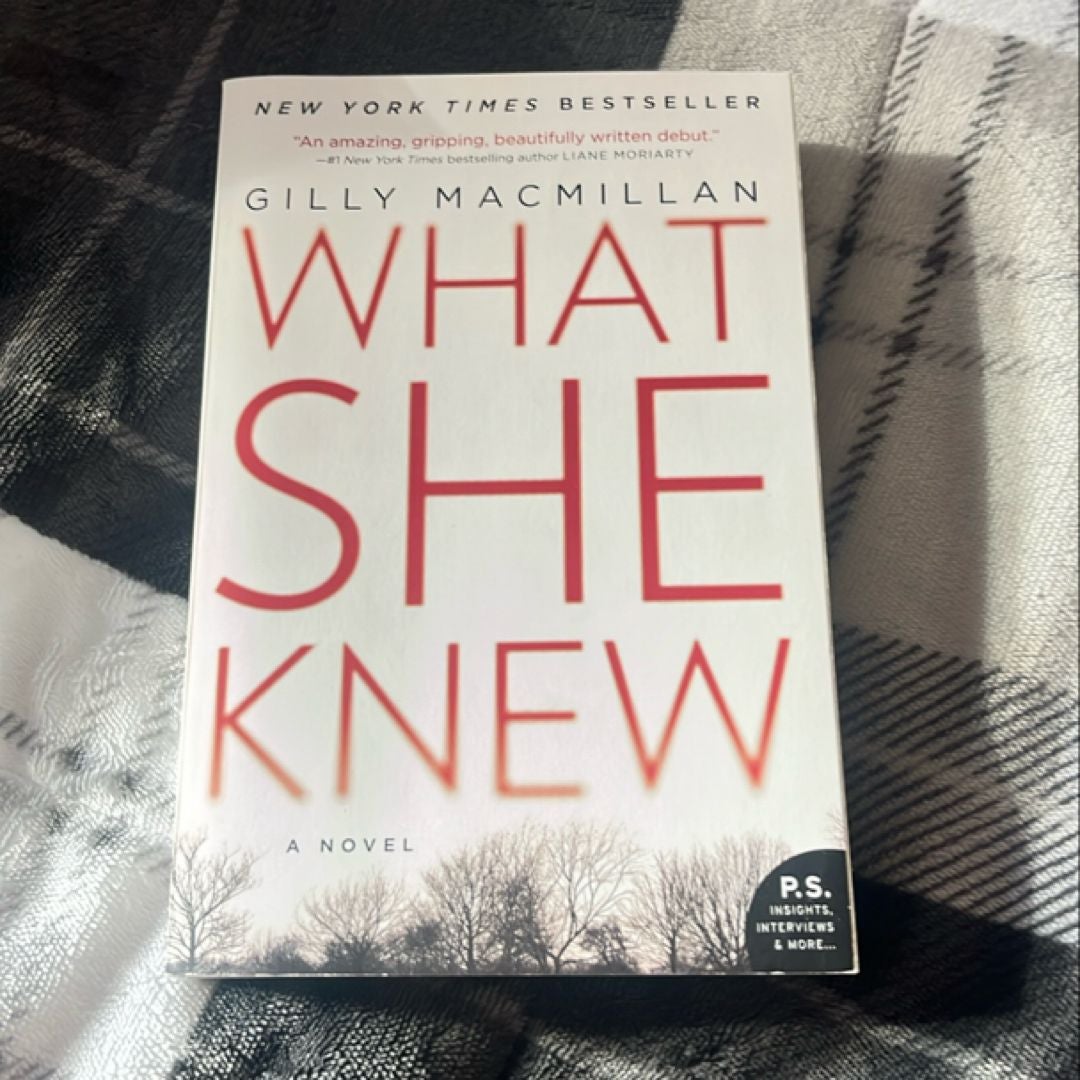 What She Knew by Gilly Macmillan