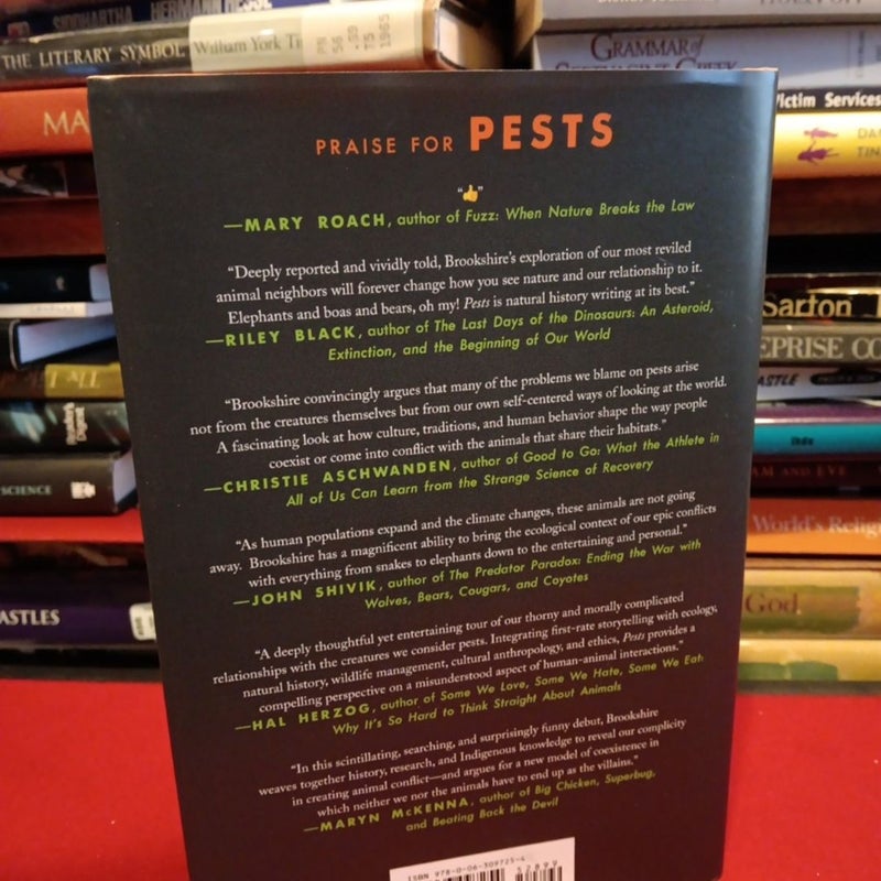 Pests by Bethany Brookshire, Hardcover | Pangobooks