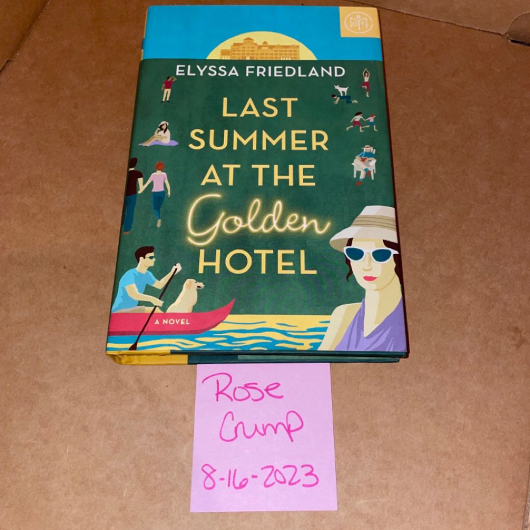 Last Summer At The Golden Hotel (BOTM) by Elyssa Friedland, Hardcover ...